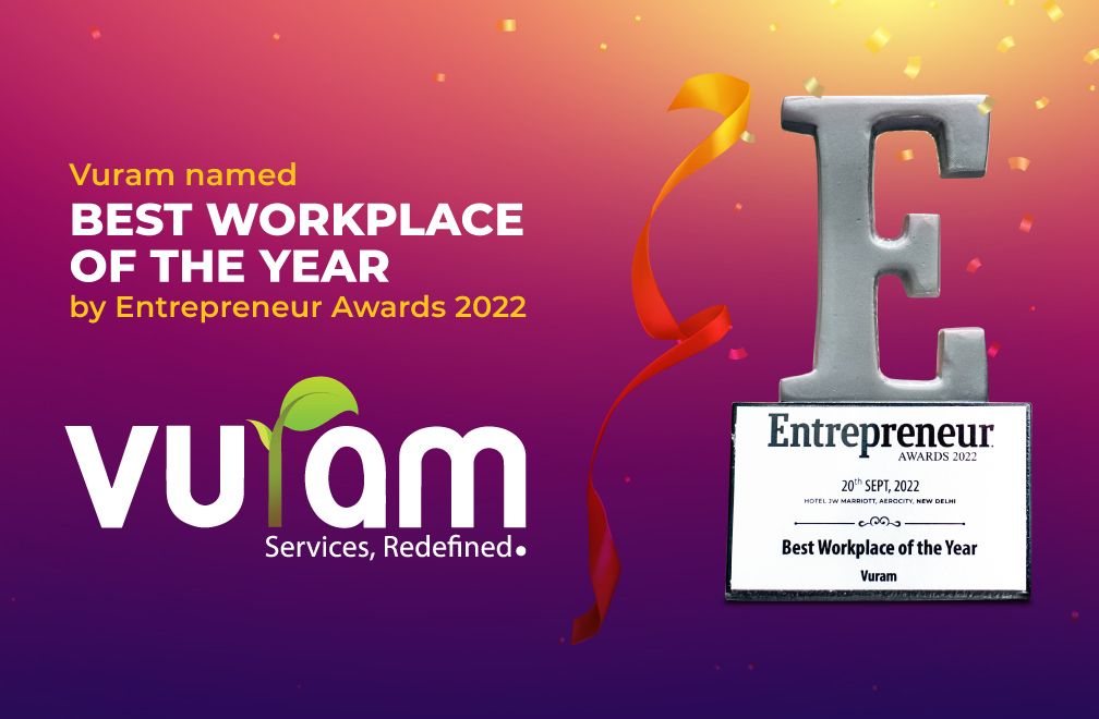 Vuram Recognized As The Best Workplace of the Year During Entrepreneur ...